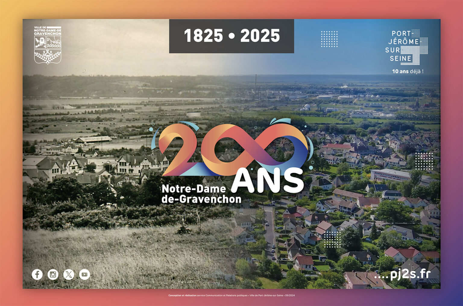 200 ANS DE NOTRE-DAME-DE-GRAVENCHON - Port-Jérôme-sur-Seine