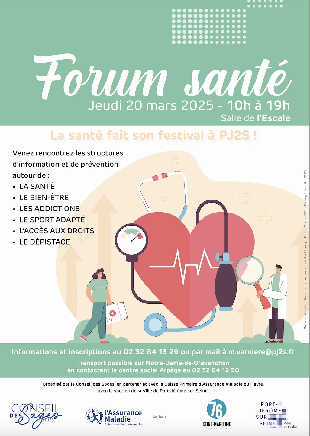FORUM SANTÉ 2025 : s'informer et prendre soin de sa santé à Port-Jérôme ...